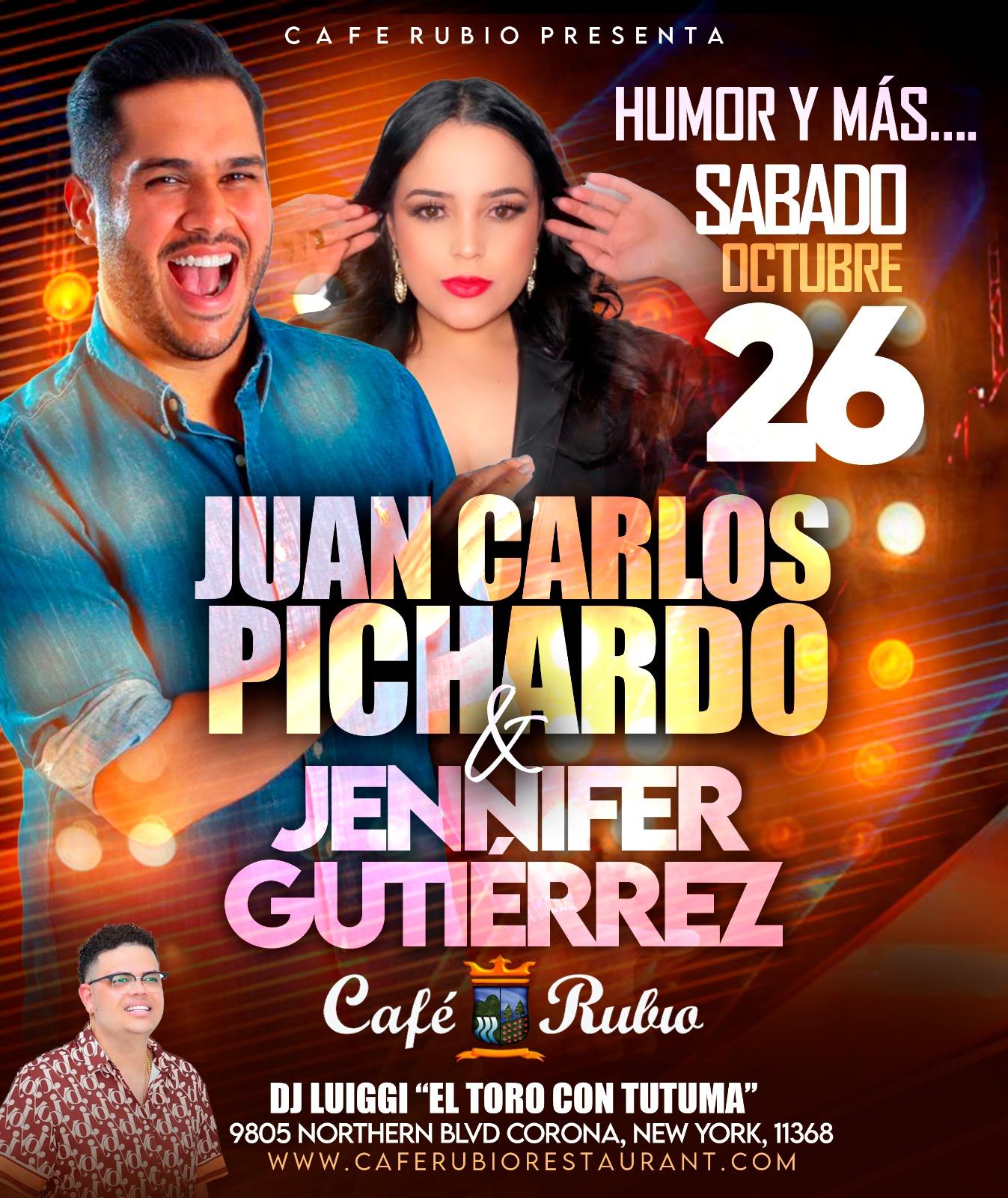 JUAN CARLOS PICHARDO & JENNIFER GUTIERREZ Tickets - BoletosExpress